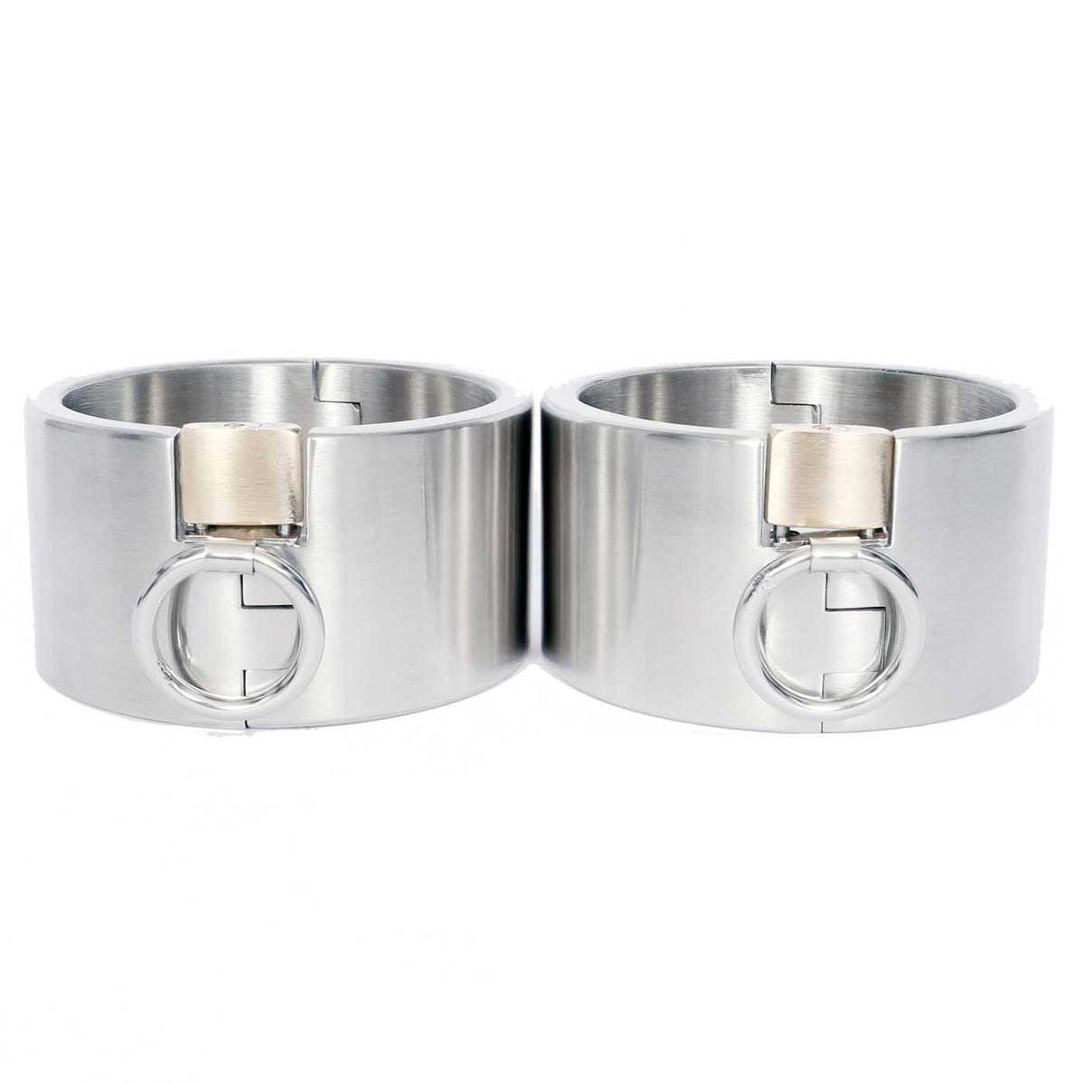 Anahita’s Radiant Restraints 2 Inch (5cm) - Stainless Steel BDSM Cuffs ...